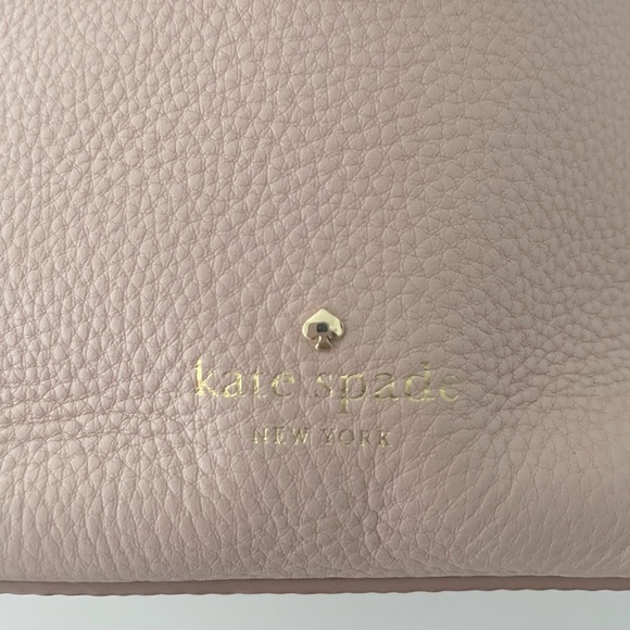 kate spade | Bags | Kate Spade Small Leather Bucket Bag Crossbody Smoke ...